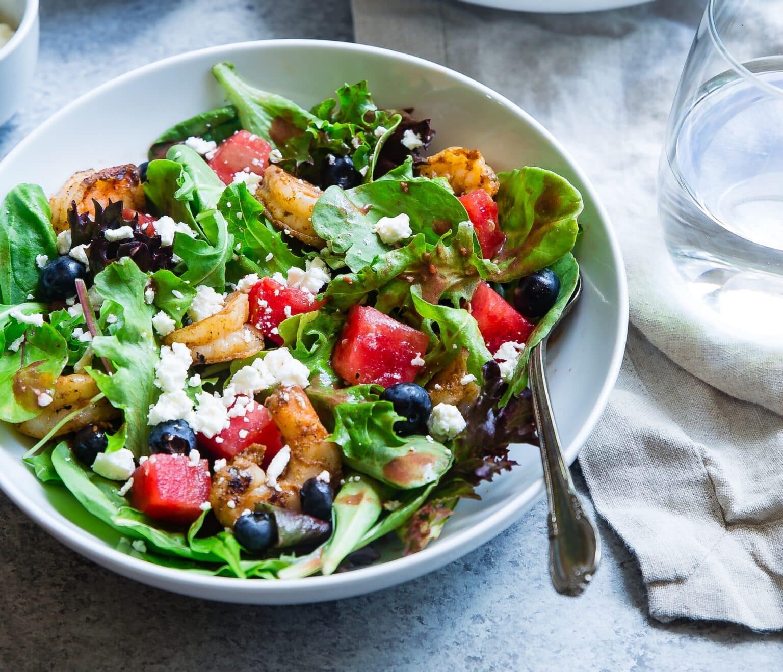 Sommerens beste tilbehør- vannmelon og feta